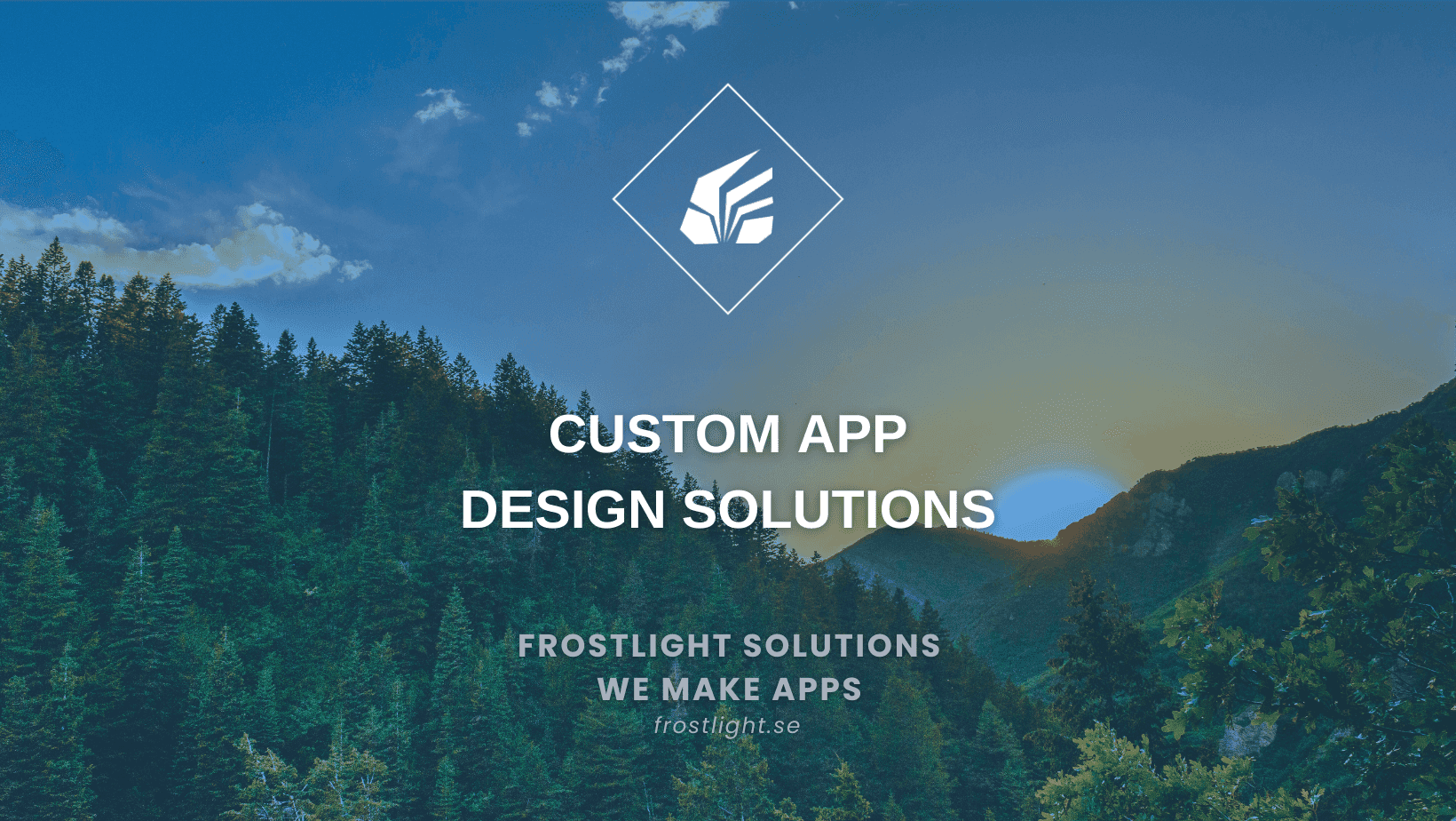 Frostlight Custom App UI/UX Design Solutions in Sweden